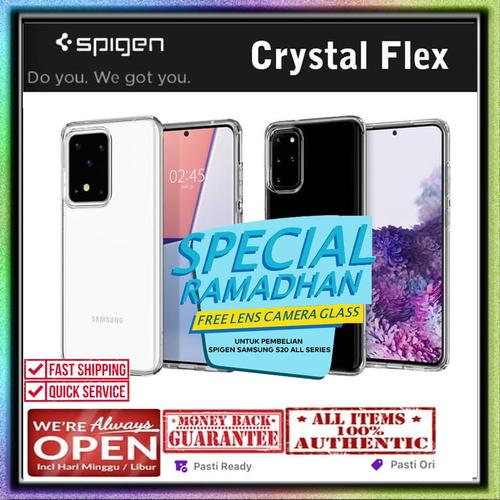 Promo Samsung Galaxy S20 Ultra / S20 Plus / S20 Case SPIGEN CRYSTAL ...