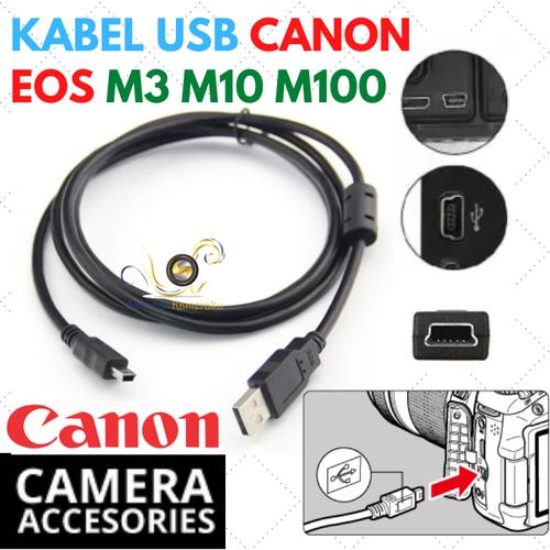 Jual Kabel Data USB Kamera Canon M3 M10 M100 - kabel canon 3m - Kota ...
