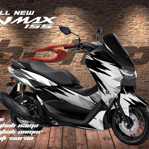 Jual Decal Yamaha All New NMAX Variasi Putih hitam - Kab. Bandung ...