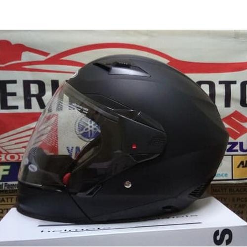 Jual ZEUS Helm ZS 611C SOLID BLACK MATT ZS611C - L - Jakarta Utara ...