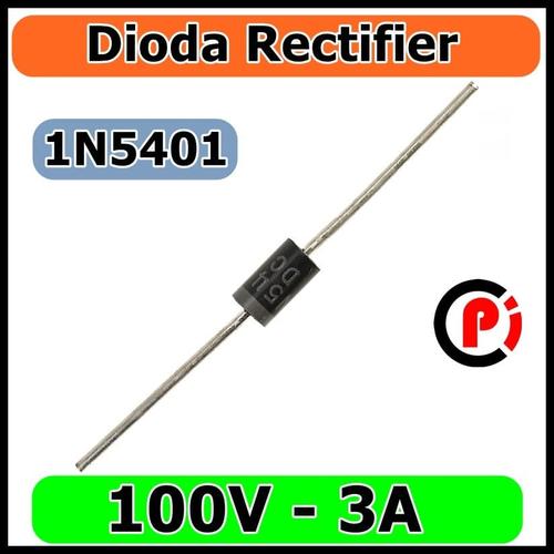 Jual Dioda Diode Rectifier Penyearah 1N5401 3A 100V 5401 - Kota Medan ...