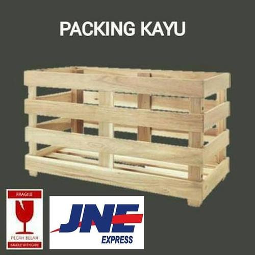 Jual PACKING BOX KAYU KOKOH UNTUK LED Packing Kayu + Bubble Wrap Khusus ...