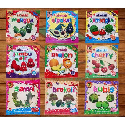 Jual Buku Cerita Anak Bergambar Seri Buah Dan Sayur Bilingual Full ... Jual Buku Cerita Anak Bergambar Seri Buah Dan Sayur Bilingual Full ...