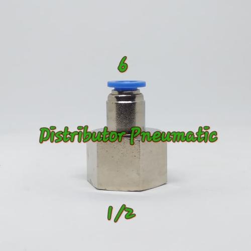 Jual MPCF 06-04 Fitting Selang Od 6mm x Drat dalam Female 1/2 ...