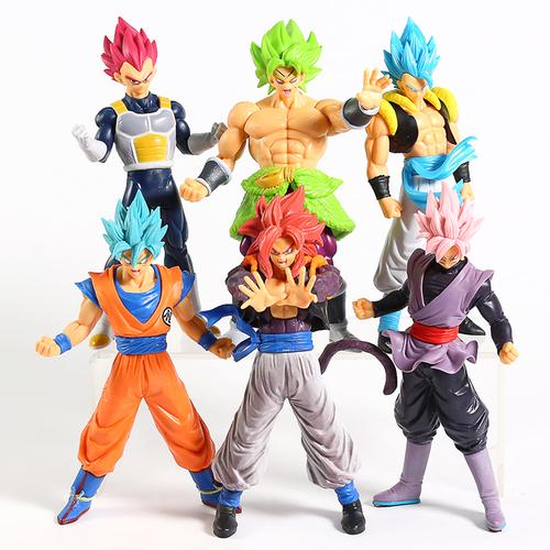 Jual Goku Vegeta Gogeta Dragon ball Action Figure Set 6 Big Size Large ...