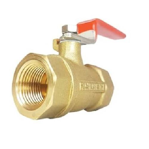 Jual Ball Valve Kuningan 1/2" Drat (RYUICHI) - Kran Air - Jakarta Pusat ...
