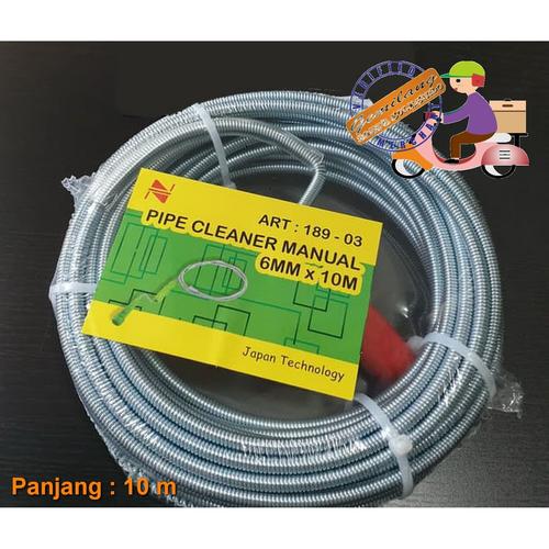 Jual NANKAI 10m Pembersih Pipa Sumbat Manual Pipe Cleaner Kuat Lentur MURAH - Jakarta Barat ...