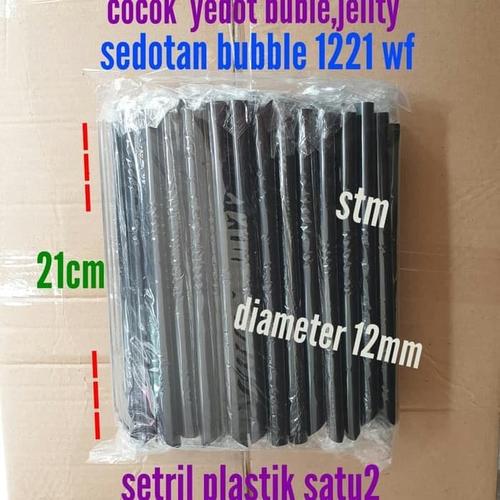 Jual SEDOTAN BUBBLE 1221 HITAM - BOBA STRAW - HIGENIS STERIL - ISI 100 ...