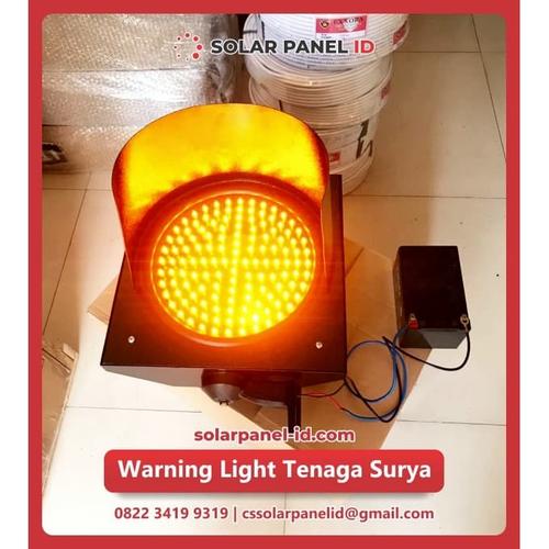 Jual Lampu LED Warning Light Solarcell 1 Aspek 30cm - Kota Surabaya ...
