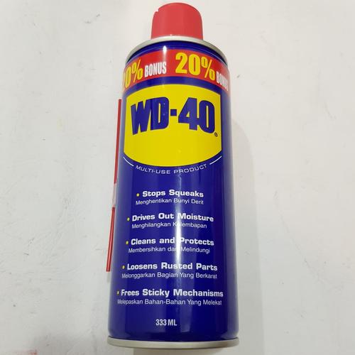 Jual WD40 / WD 40 / Pelumas Anti Karat / Pelumas Multi Fungsi Ukuran 333ml - Jakarta Selatan ...