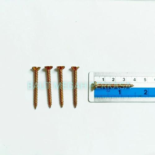 Jual Sekrup/Skrup Kalsiboard (Calsiboard Screw) uk.6x1.1/2 - 100 pcs ...