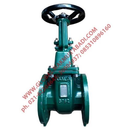 Jual GALA GATE VALVE, FLANGE END PN16 RISING STEM OS & Y CAST IRON BODY ...