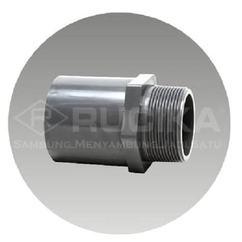 Jual Sambungan Pipa PVC SDL AW 1" Sock Drat Luar AW 1 Inch Rucika ...