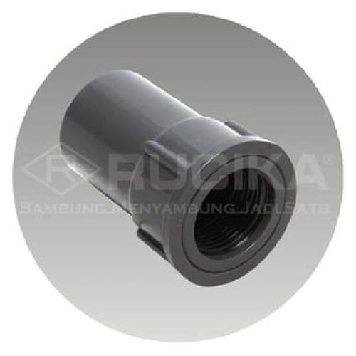 Jual Socket Drat Dalam PVC AW (RUCIKA) 3/4" - Female Socket - Jakarta ...
