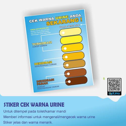 Jual STIKER CEK WARNA URINE UKURAN 11 X 14 CM - Kab. Klaten - Optima ...