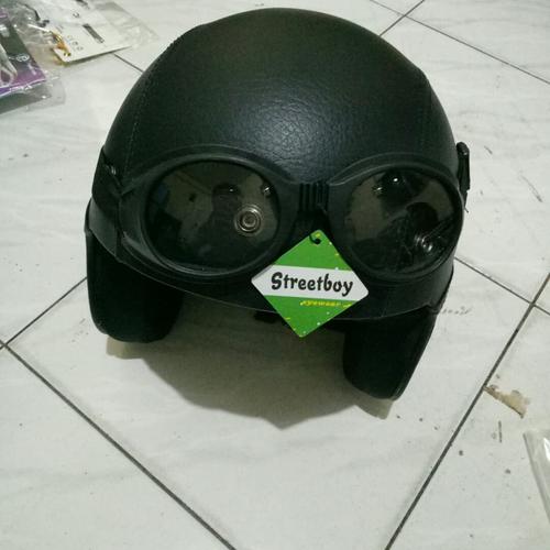 Jual HELM BOGO PILOT DAN RETRO DAN BRIMOB PER KACA MATA - Jakarta Barat ...