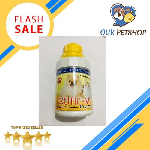 Jual EXOTIC M 120 ml - Vitamin Penambah Nafsu Makan Anjing & Kucing ...