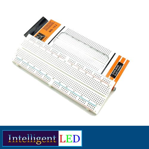 Jual MB-102 MB102 Breadboard 830 Point Solderless PCB Bread Project Board - Jakarta Utara ...