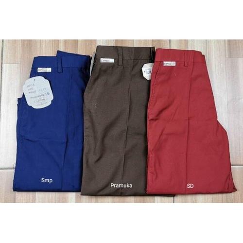 Jual Celana pendek seragam SD SMP 1-10 merah biru putih coklat hitam ...