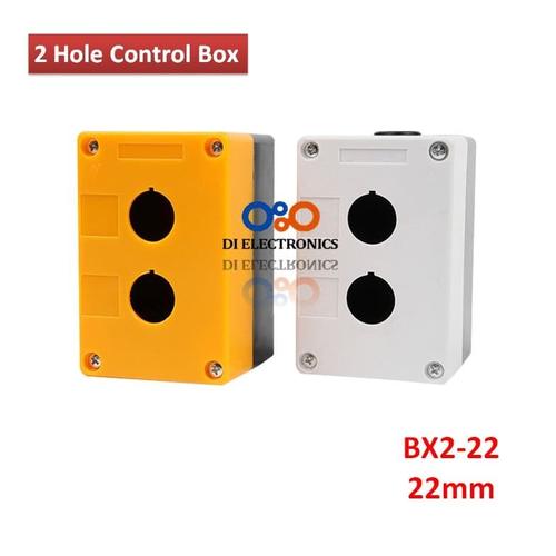 Jual BX2-22 Control Box 2 Lubang 22mm Hole Emergency Push Button Switch ...
