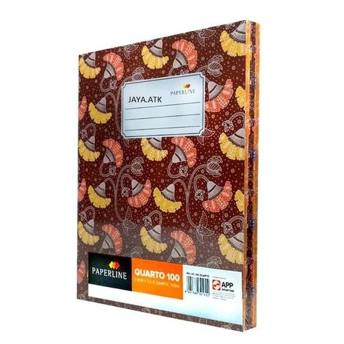 Jual BUKU QUARTO KUARTO 100 LEMBAR HARDCOVER 100 LEMBAR GARIS PAPERLIN ...
