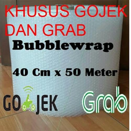Jual BUBBLE WRAP PUTIH UKURAN 40CM X 50CM MULIA PACK - Putih Polos ...