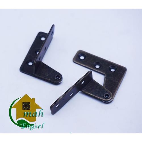 Jual Engsel pivot antik 47x15x2 mm A.P01 Engsel siku Engsel putar antik ...