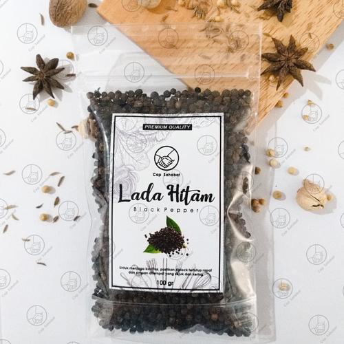 Jual 100gr Biji Lada Hitam Utuh / Whole Black Pepper 100% PREMIUM ...