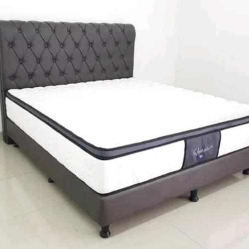 Jual dipan sandaran uk 180x200 minimalis divan sandaran ranjang kasur ...