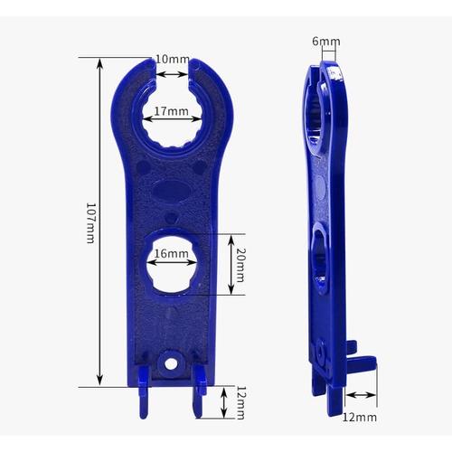 Jual 2pcs 1set Kunci Pas MC4 Konektor Solar panel surya wrench Spanner ...
