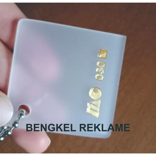 Jual Acrylic Sandblast - Acrylic Kaca ES - Acrylic Buram - 3mm - Kota ...