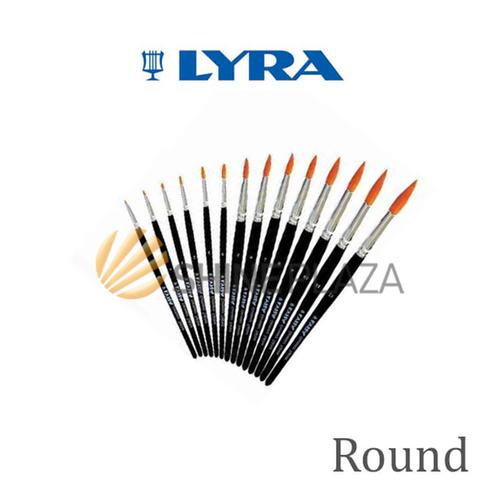 Jual Kuas Lukis Lyra Bulat - Kuas Lyra Bulat - Taklon Art Round Brush ...