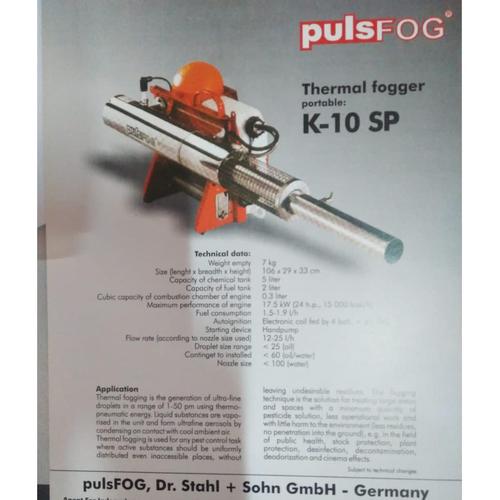 Jual PULSFOG K-10-SP PORTABLE THERMAL FOGGER - Jakarta Barat ...