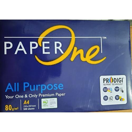 Jual Kertas HVS Merek Paper One Ukuran A4 80gram Original Per Rim ...