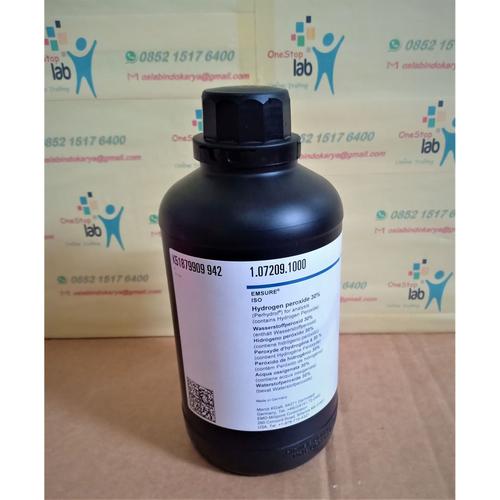 Jual MERCK 107209 hydrogen peroxide 30 H2O2 perhydrol 1 ltr - Kab ...