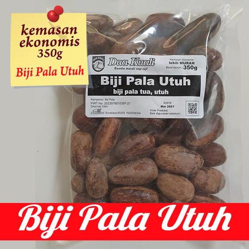 Jual Biji Pala Utuh- kemasan ekonomis 350g masih berkulit - LEBIH HARUM ...