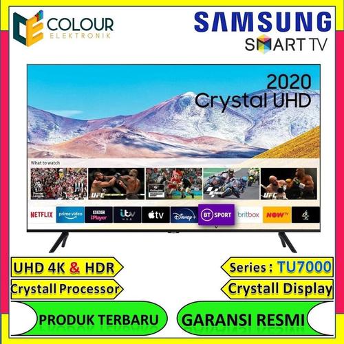 Promo LED SAMSUNG 50TU7000 CRYSTAL UHD 4K 50 INCH SMART TV - UA50TU7000KXXD Cicil 0% 3x - Kota ...