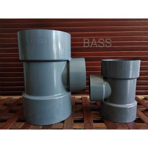 Jual Tee Reducer PVC Lesso D 4 x 3 inch Vlok Tee Red Fitting Sambungan ...