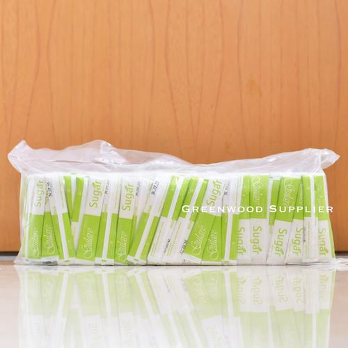 Jual Gula Sachet / Gula Stick / Gula Stik - 100 Pcs (PREMIUM) Putih ...