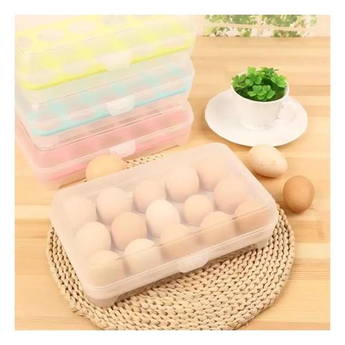 Jual Kotak tempat Telur Box Telur Isi 15 Butir Sekat Kotak Egg Aman ...