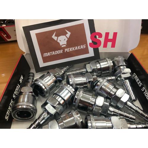 Jual Air Quick Coupler SH 20 TWO TOUCH/ sambungan kompressor SH - Kota ...