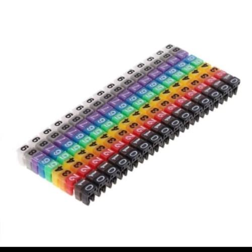 Jual Kabel Marker Type C Cable Marker Penanda Kabel (Diametr kabel 4-5 ...