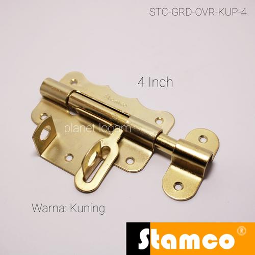 Jual Grendel/Slot Pintu/Jendela Overfall Kupu Uk. 4" [STAMCO] - Putih ...