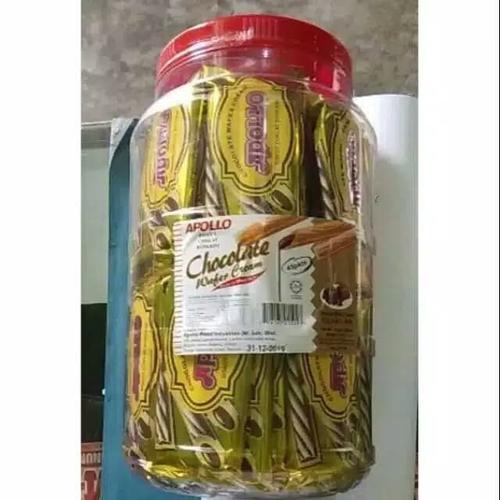 Jual BISKUIT WAFER APOLLO CHOCOLATE STICK WAFER - Jakarta Utara ...