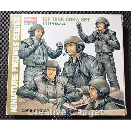 Jual Model Kit Academy 1/35 - Israeli IDF Tank Crew Set - 5 Figures ...