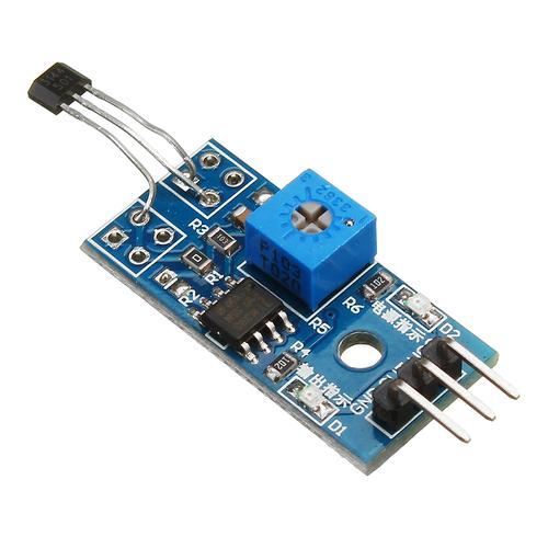 Jual 5V / 3.3V Speed Measurement Hall Sensor Module Hall Switch Motor ...