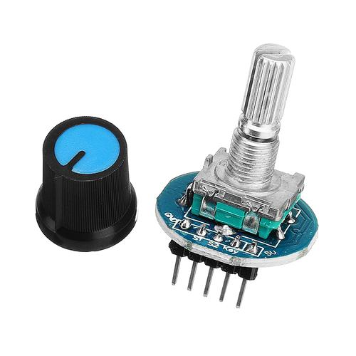 Jual Rotating Potentiometer Knob Cap Digital Control Receiver Decoder ...