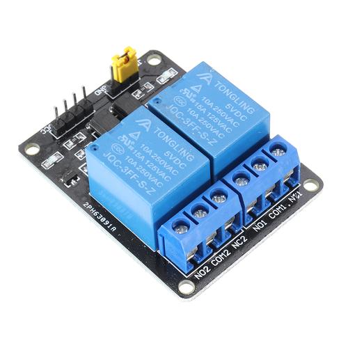 Jual 2 Channel 5V DC Relay Module Relay Drive Module Control - Kota ...
