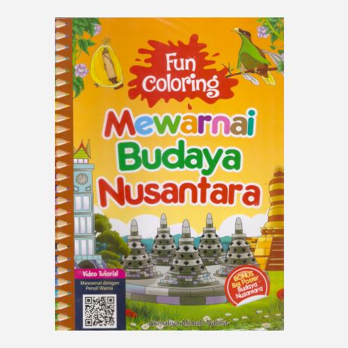 Jual Fun Coloring Mewarnai Budaya Nusantara - Buku Mewarnai - Kota ...