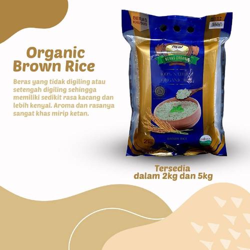 Jual Organic Brown Rice - Beras Coklat - Organik - Rendah Kalori - MD ...